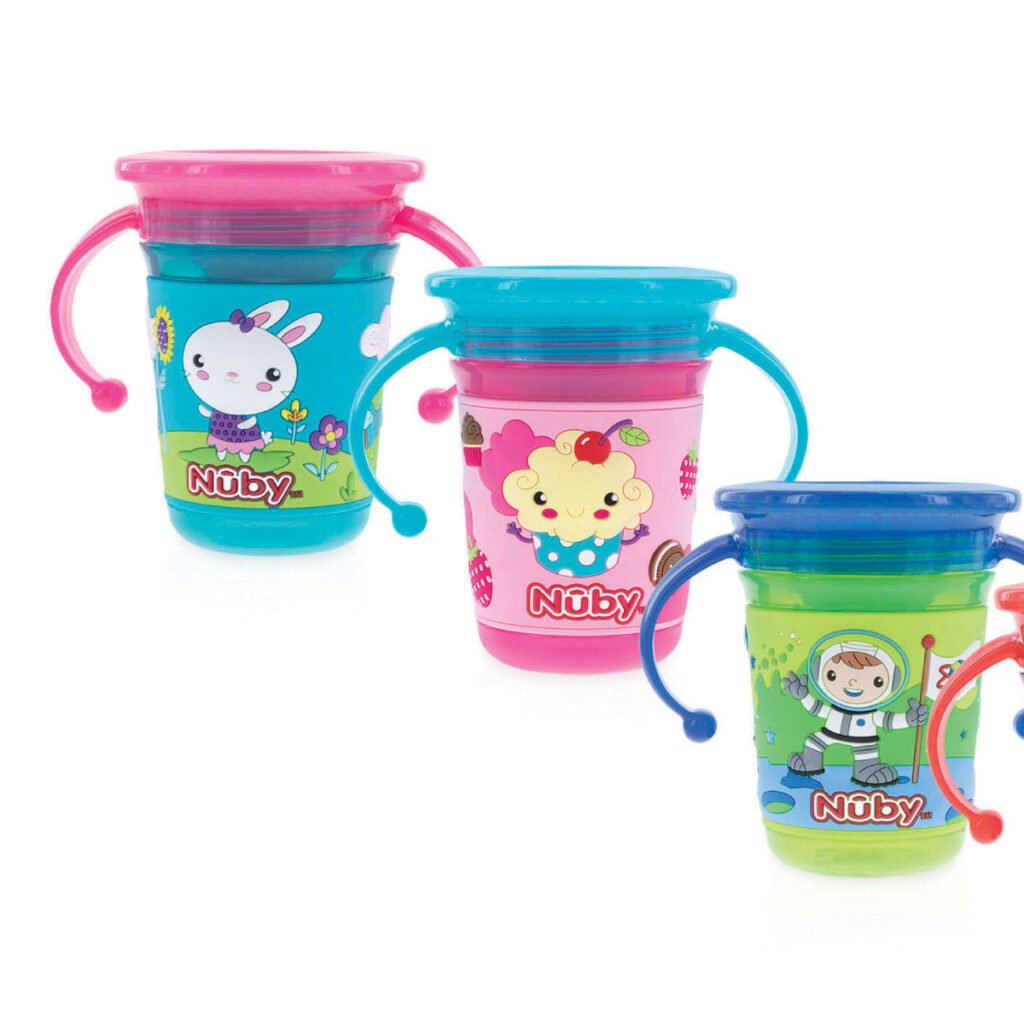 Vaso 360 Wonder con asas y relieve 240ml – nubyargentina.com